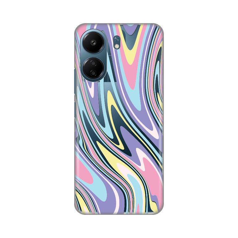 Silikonska futrola print Skin za Xiaomi Redmi 13C Liquid Dream
