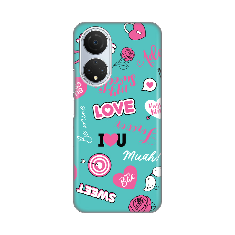 Silikonska futrola print za Huawei Honor X7 Love