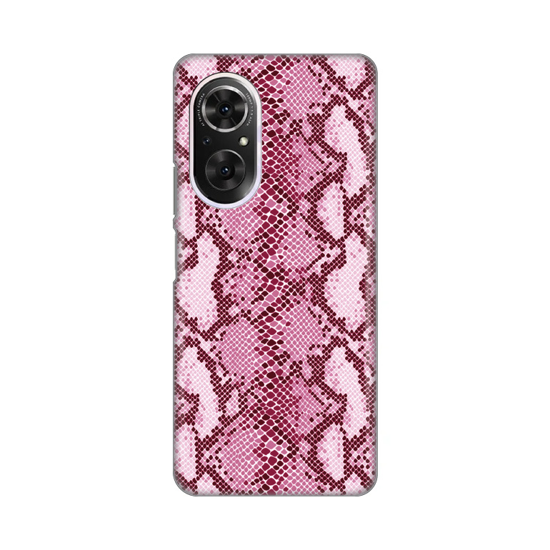 Silikonska futrola print za Huawei Nova 9 SE/Honor 50 SE Pink Snake