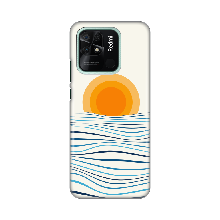 Silikonska futrola print za Xiaomi Redmi 10C Sunset