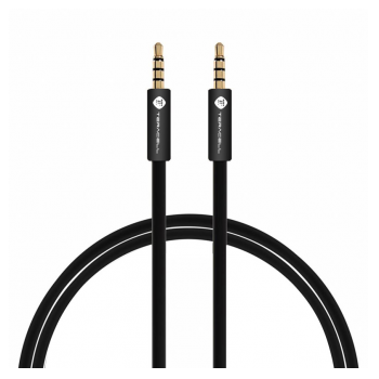 Audio kabel Teracell AUX 3.5mm crni 0.5m