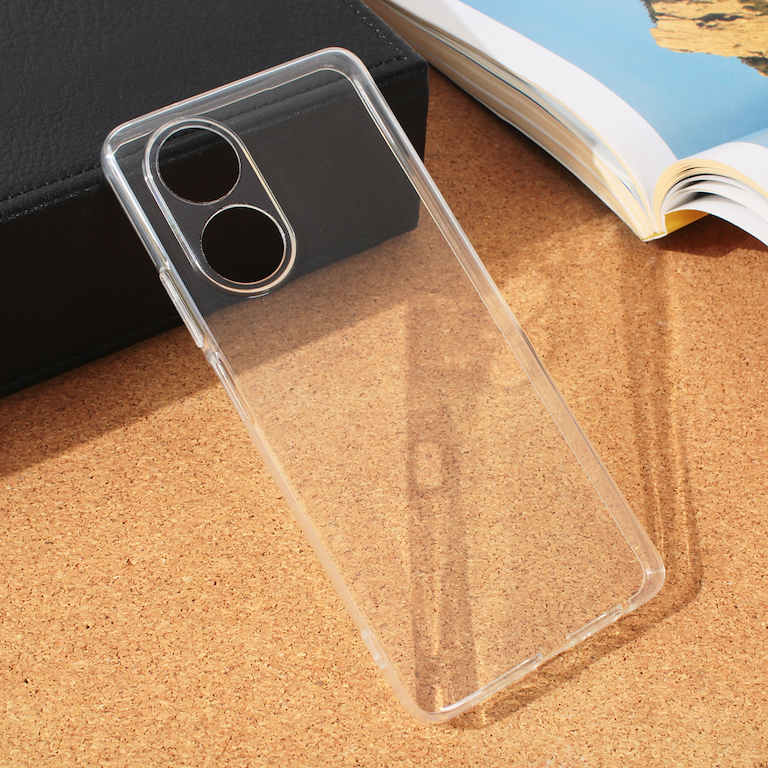 Silikonska futrola Ultra Thin za Oppo A58 Transparent
