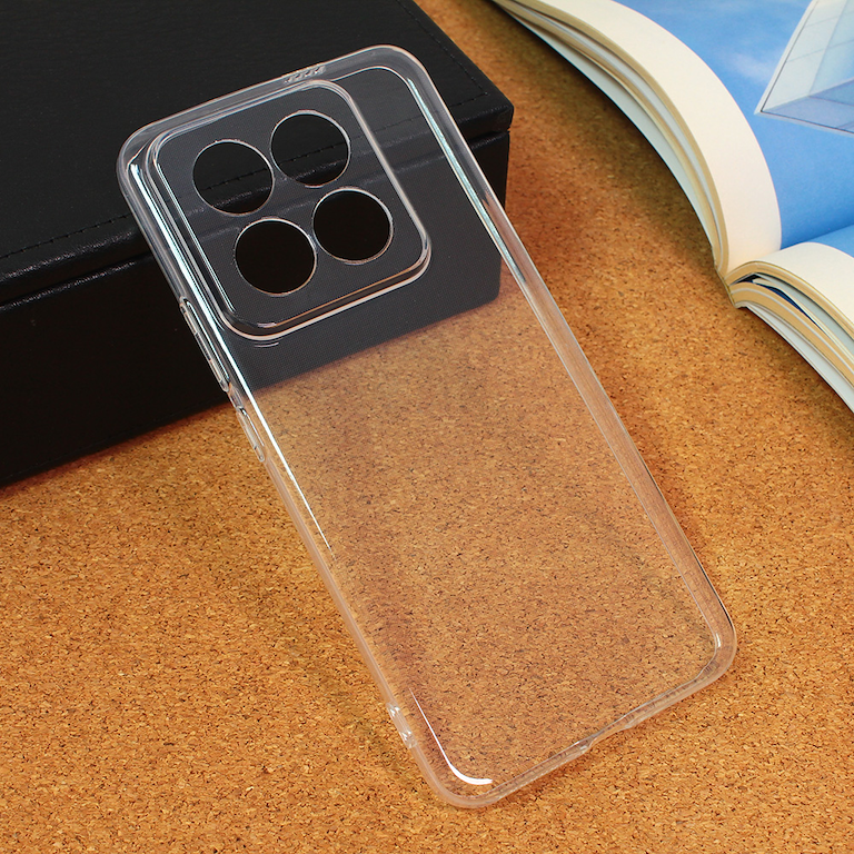 Silikonska futrola Ultra Thin za Xiaomi 14 Pro Transparent