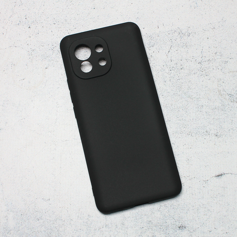 Silikonska futrola Ultra Thin za Xiaomi Mi 11 mat crna