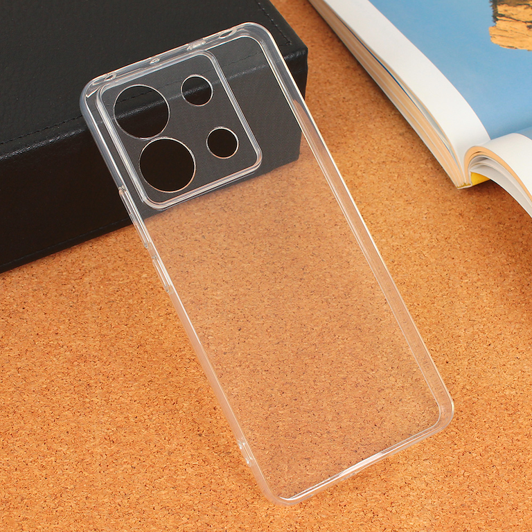 Silikonska futrola Ultra Thin za Xiaomi Redmi Note 13 Pro 5G (EU) Transparent