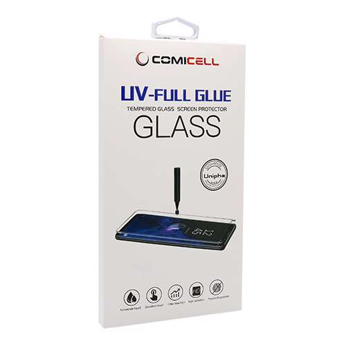 Staklena folija glass 3D MINI UV-FULL GLUE za Samsung G960 Galaxy S9 zakrivljena providna (sa UV lampom) (MS)