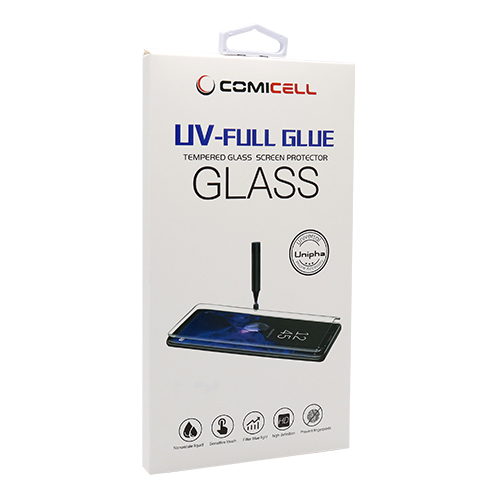 Staklena folija glass 3D MINI UV-FULL GLUE za Samsung N970F Galaxy Note 10 zakrivljena providna (bez UV lampe) (MS)
