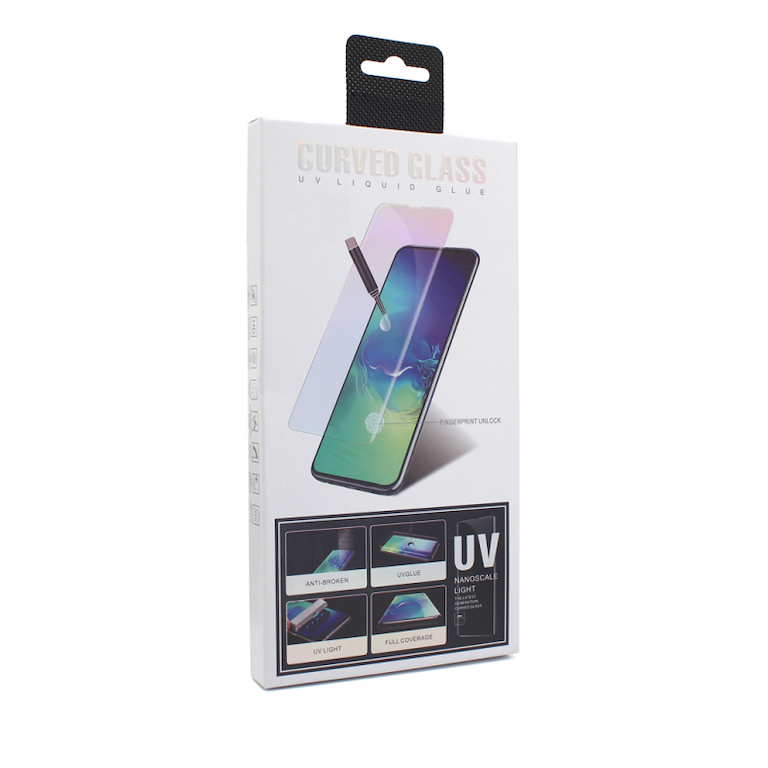Staklena folija glass UV Glue Full Cover za Samsung A307 Galaxy A30s/A505 Galaxy A50 bez UV lampe