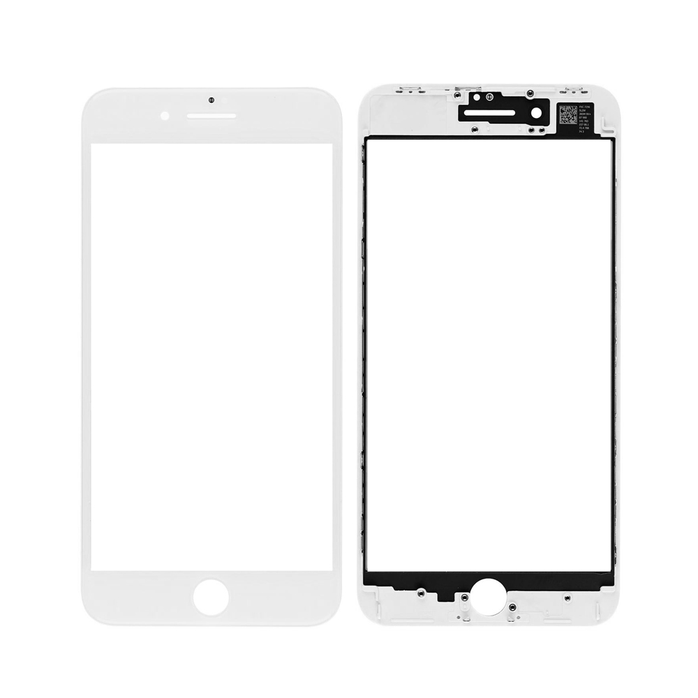 Staklo touchscreen-a + frame + OCA + polarizator za Iphone 8 Plus Belo CHO