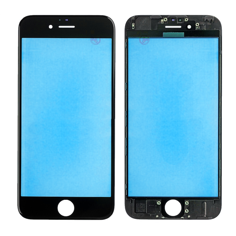 Staklo touchscreen-a+frame za Iphone 6S 4,7 crno AAA