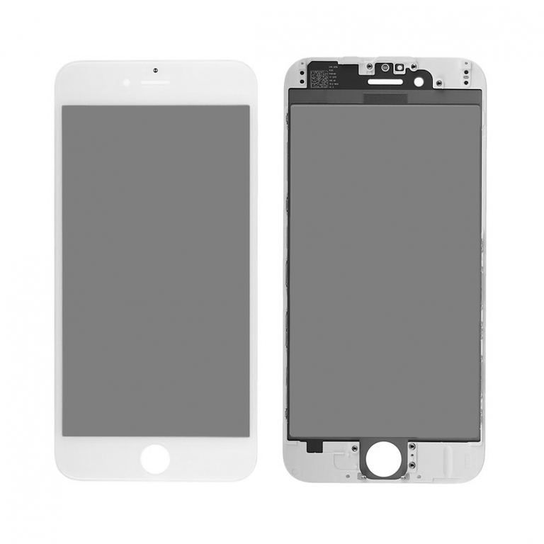 Staklo touchscreen-a+frame+OCA+polarizator za Iphone 6 4,7 belo CO