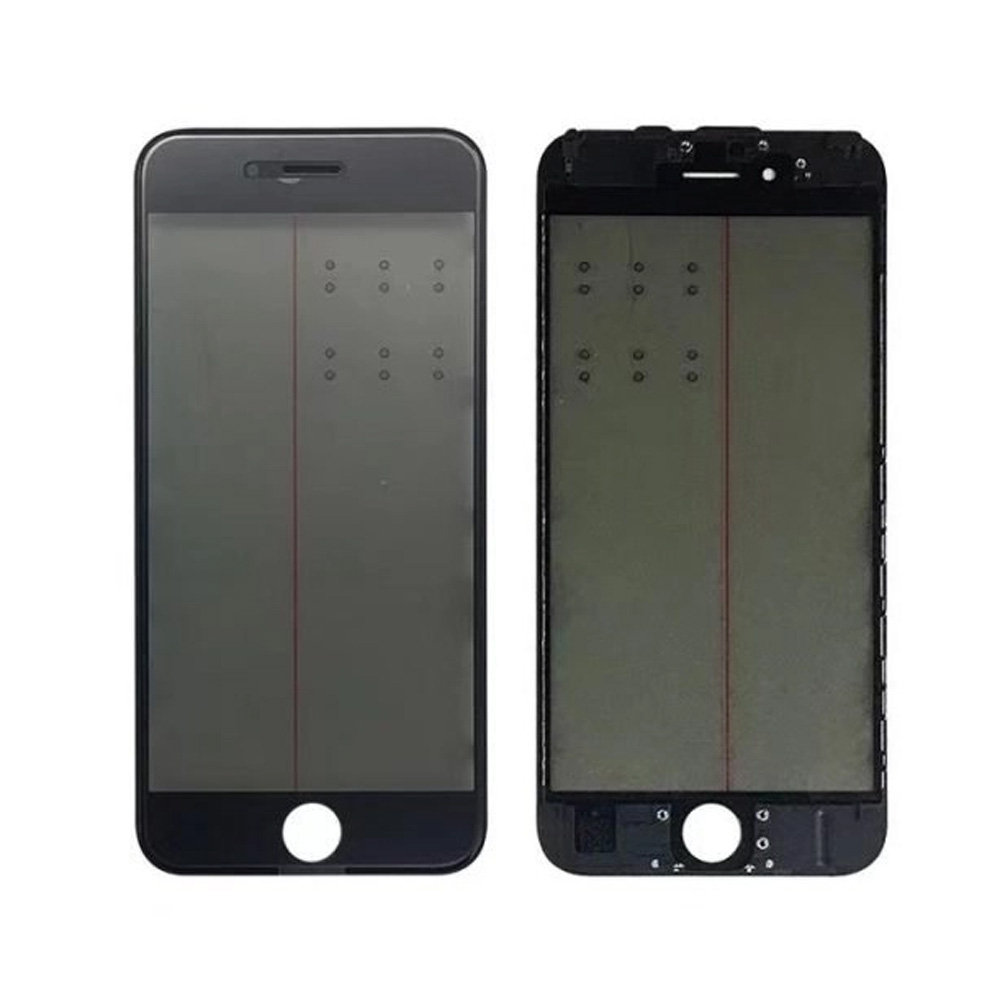 Staklo touchscreen-a+frame+OCA+polarizator za Iphone 7 4,7 crno CO