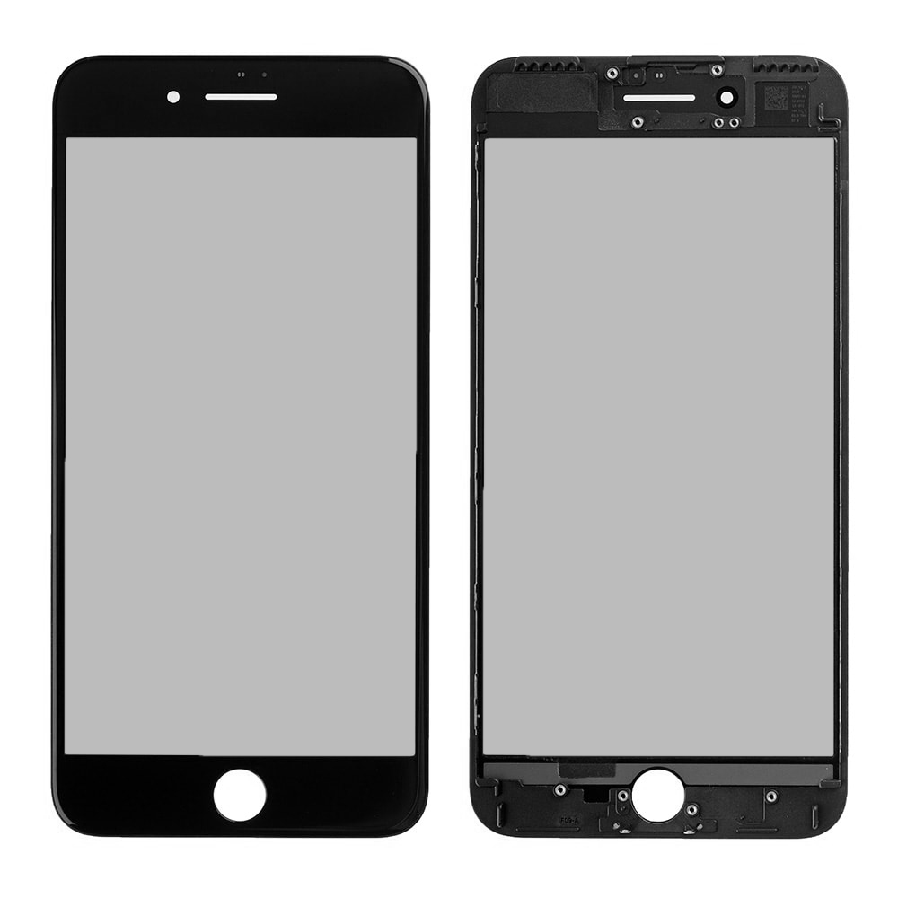 Staklo touchscreen-a+frame+OCA+polarizator za Iphone 7 Plus 5,5 crno CO