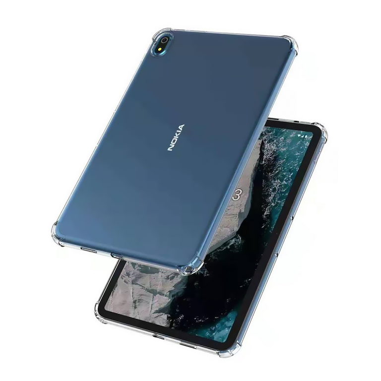 Silikonska futrola Ultra Thin za Nokia T20 Transparent
