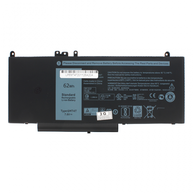 Baterija za Laptop - Dell E5570 E5470 Battery 6MT4T HQ2200