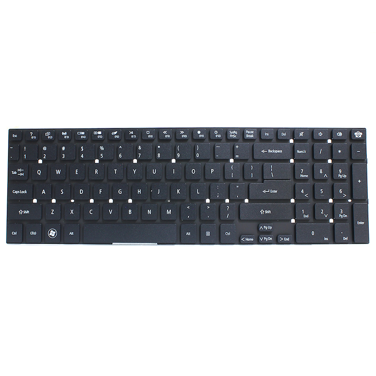 Tastatura za laptop Gateway NV52L NV55S NV57 crna