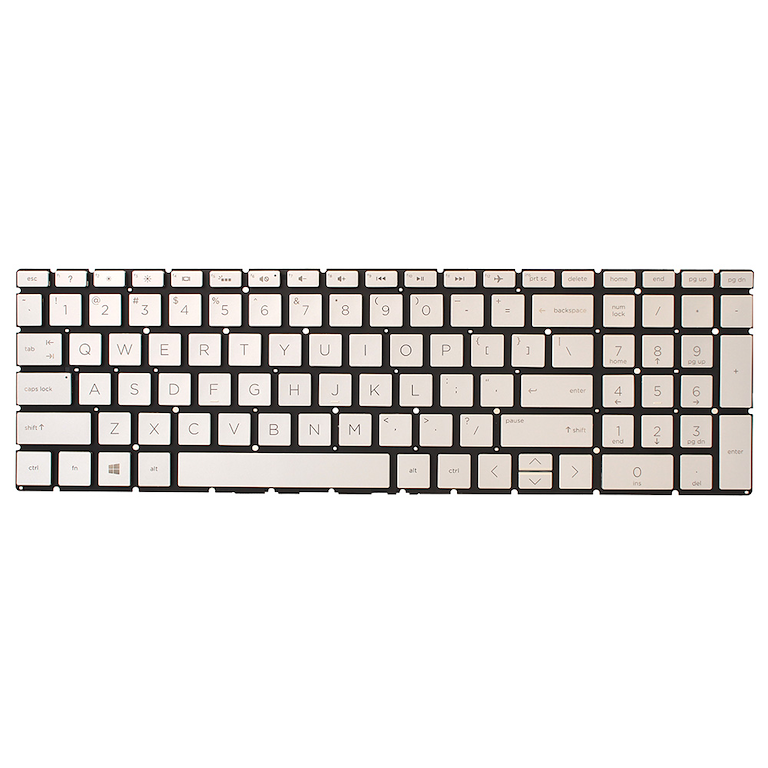 Tastatura za laptop HP 15-db siva