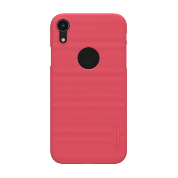 Maska Nillkin Super Frosted Shield za iPhone XR crvena (sa otvorom za logo)