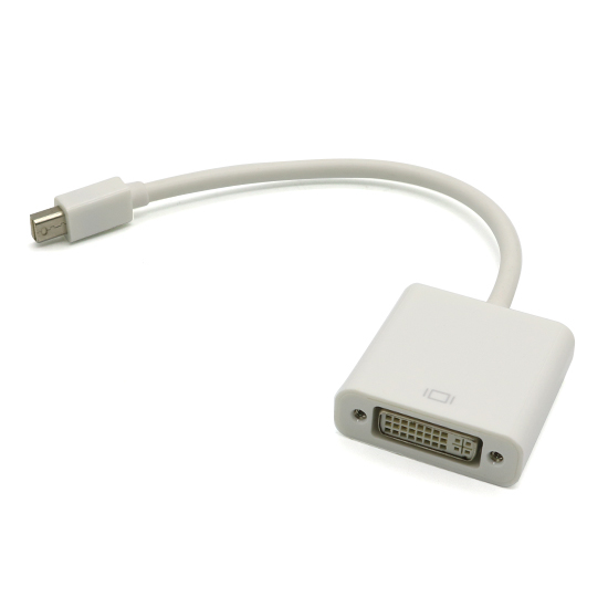 Adapter Mini DisplayPort M na DVI F beli (MS)