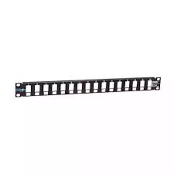 Patch panel modularni 19/1U sa 24 slota za UTP module UKP-24-1U bez modula