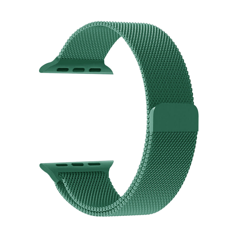 Narukvica metalik za iPhone Apple watch 42mm tamno zelena