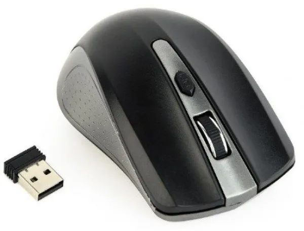 GEMBIRD MUSW-4B-04-GB Gembird Bezicni mis 2,4GHz opticki USB 800-1600Dpi spacegrey/black 99mm