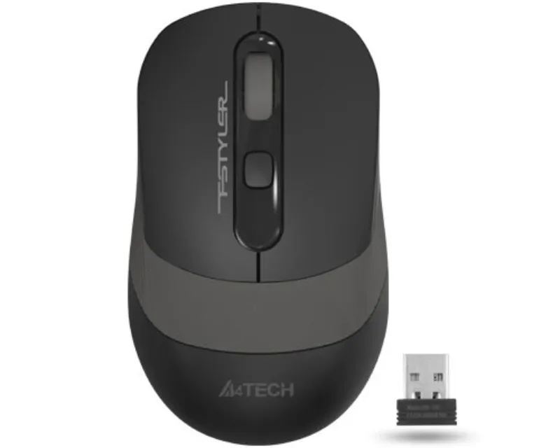 A4 TECH FG10 FSTYLER Wireless USB sivi miš