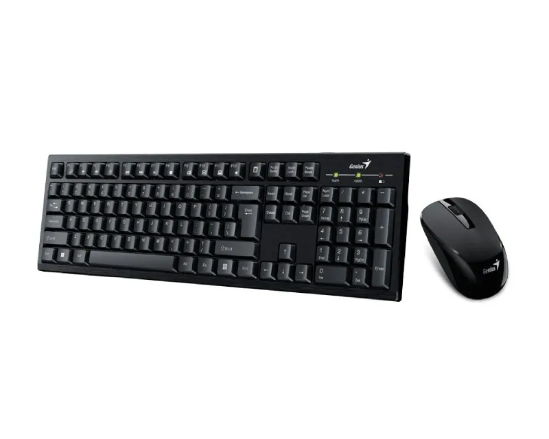 GENIUS Smart KM-8101 Wireless USB US crna tastatura + miš