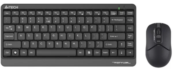 A4 TECH A4-FG1112 A4Tech Fstyler Bezicna tastatura YU-LAYOUT + bezicni mis USB, Grey