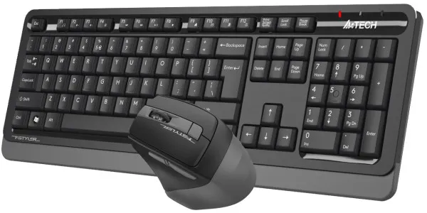 A4 TECH A4-FG1035 A4Tech Fstyler Bezicna tastatura YU-LAYOUT + bezicni mis USB, Grey