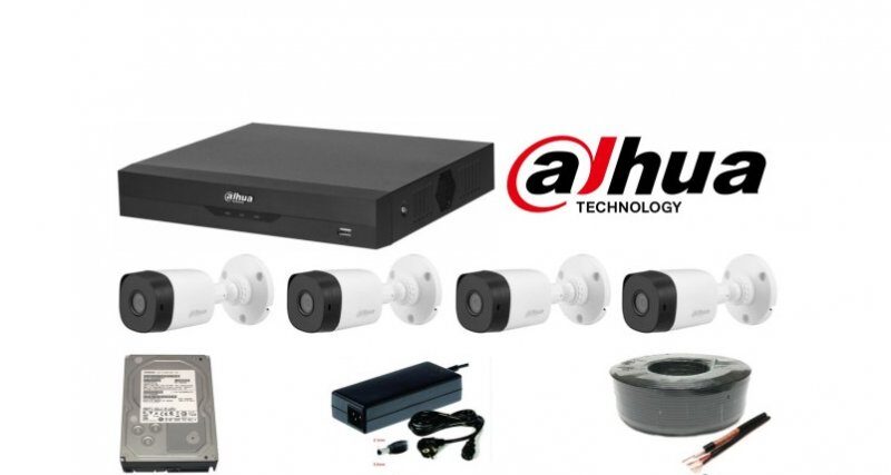 Dahua SET-01 4 kamere + DVR FULL HD 2TB
