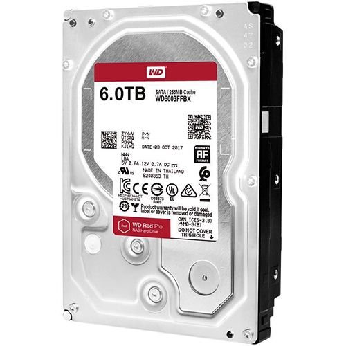 HARD DISK 6TB 3.5″ WD6003FFBX 256MB