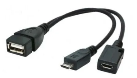 GEMBIRD A-OTG-AFBM-04 Gembird USB OTG AF + Micro BF to Micro BM cable, 0.15 m