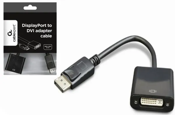 GEMBIRD A-DPM-DVIF-002 Gembird DisplayPort to DVI adapter cable, black