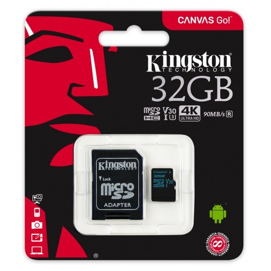 MEMORIJSKA KARTICA MICRO SD 32GB KINGSTON+ADAPTER SDCG2/32GB