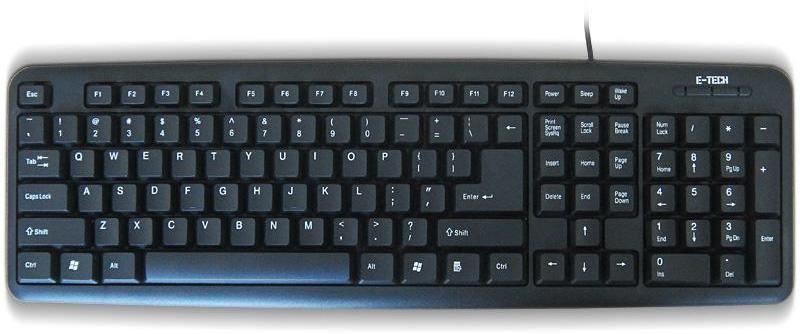 TASTATURA E-5050 PS2 ETECH