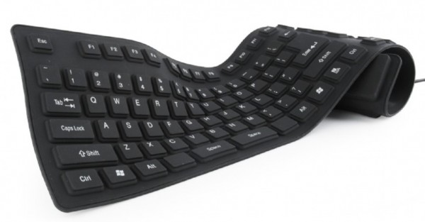 TASTATURA FLEXIBLE GEMBIRD KB-109F-B CRNA