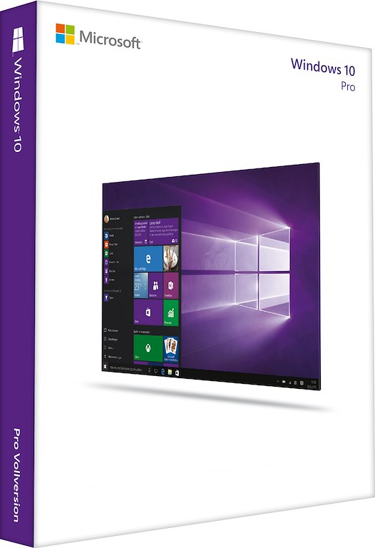 WINDOWS 10 PRO GGK 64 BIT ENG INT/DVD/1PC