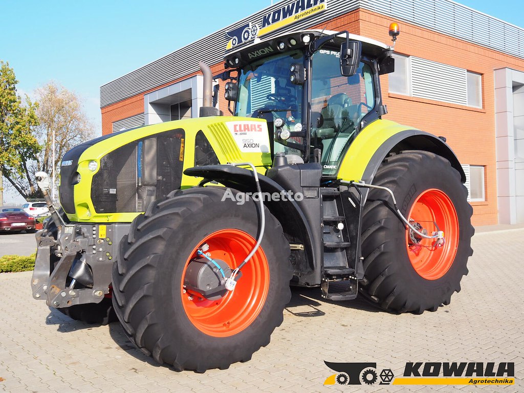 Claas Axion 950 CMATIC, GPS traktor točkaš