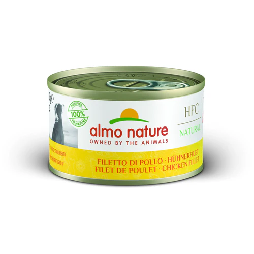 OUTLET ALMO NATURE HFC Natural konzerva za pse s piletinom, 95g