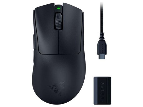 RAZER DEATHADDER V3 PRO + HYPERPOLLING WIRELESS DONGLE BUNDLE