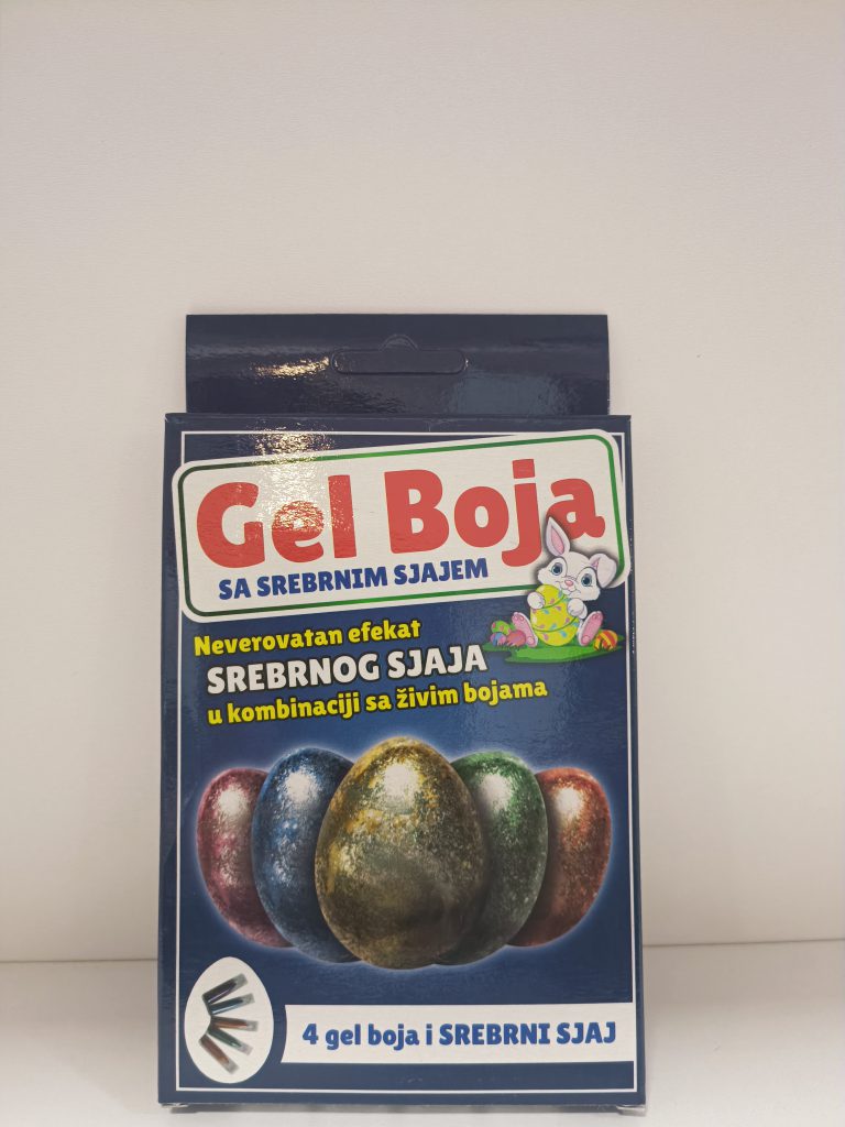 GEL BOJA SA SREBRNIM SJAJEM