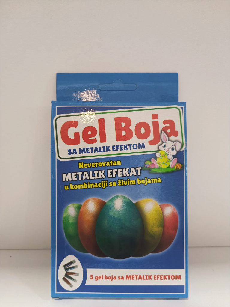 GEL BOJA METALIK EFEKAT