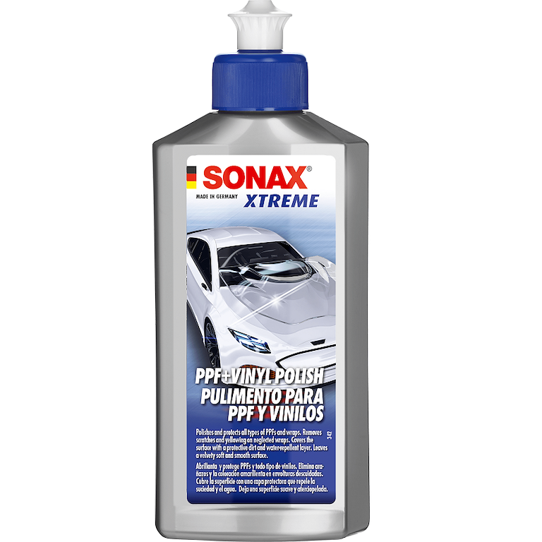 Sonax 400100 Xtreme PPF+Vinyl Polish – Politur za auto-folije i vinil, 250ml