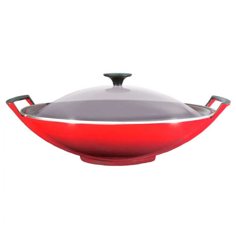 Le Creuset vok od livenog gvožđa sa staklenim poklopcem , 36 cm, 4.5 l