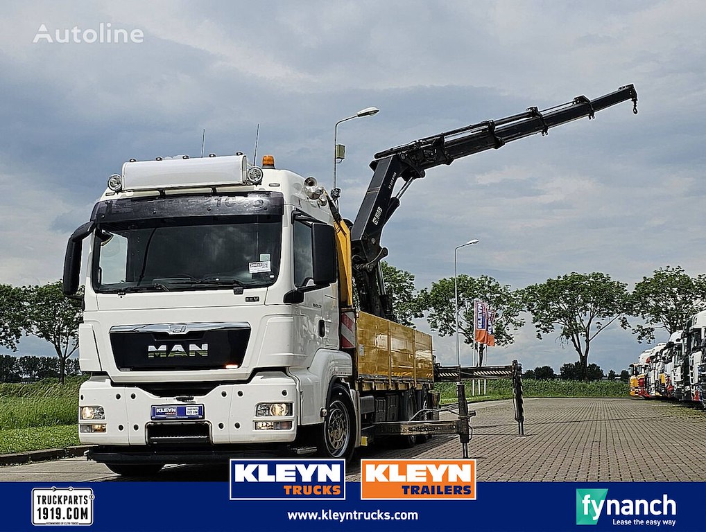 MAN 26.440 TGS lx hiab 322-4 hipro kamion s ravnom platformom