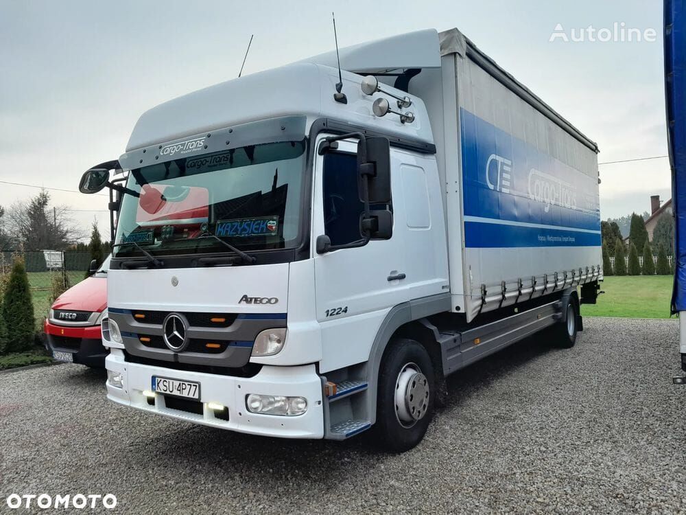 Mercedes-Benz Atego 1224 kamion sa klizna zavesa cerada