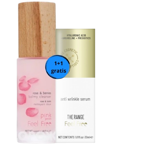 FEEL FREE - THE RANGE -SERUM ARGIRELINE 30ml + GRATIS ROSE & BERRIES OIL CLEANSER