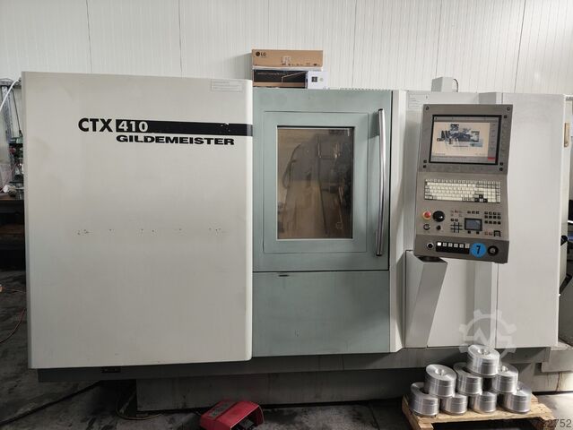 CNC lathe
Gildemeister CTX410