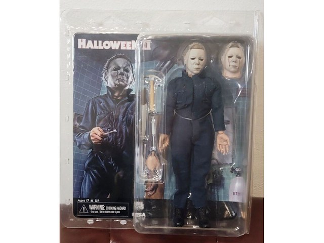 Retro Clothed Michael Myers 19cm Halloween 2 1981 NECA